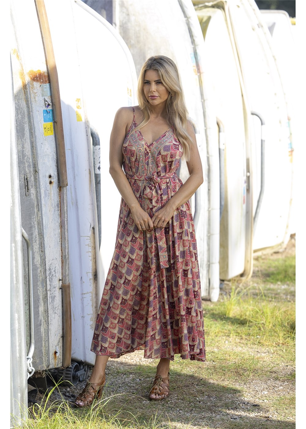 Salma V Dress – Cienna Designs