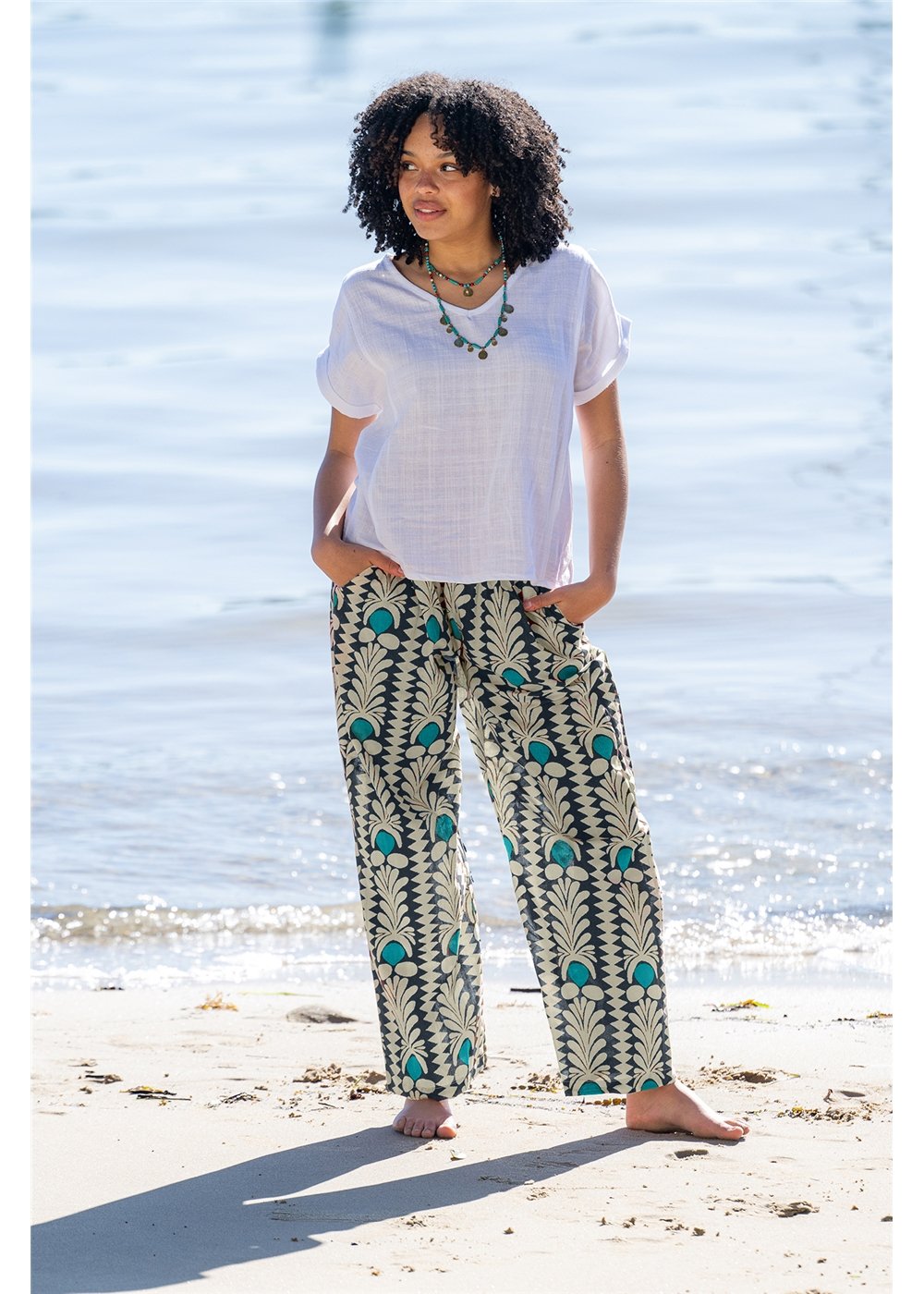 Bondi Cotton Hemi Pants – Cienna Designs