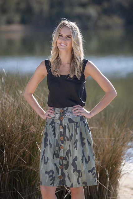 Commando Skirt - Cienna Designs