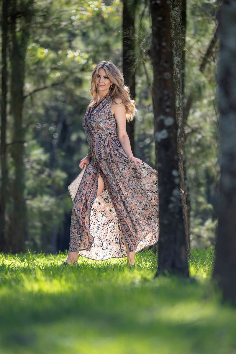 Collette Wrap Dress – Cienna Designs