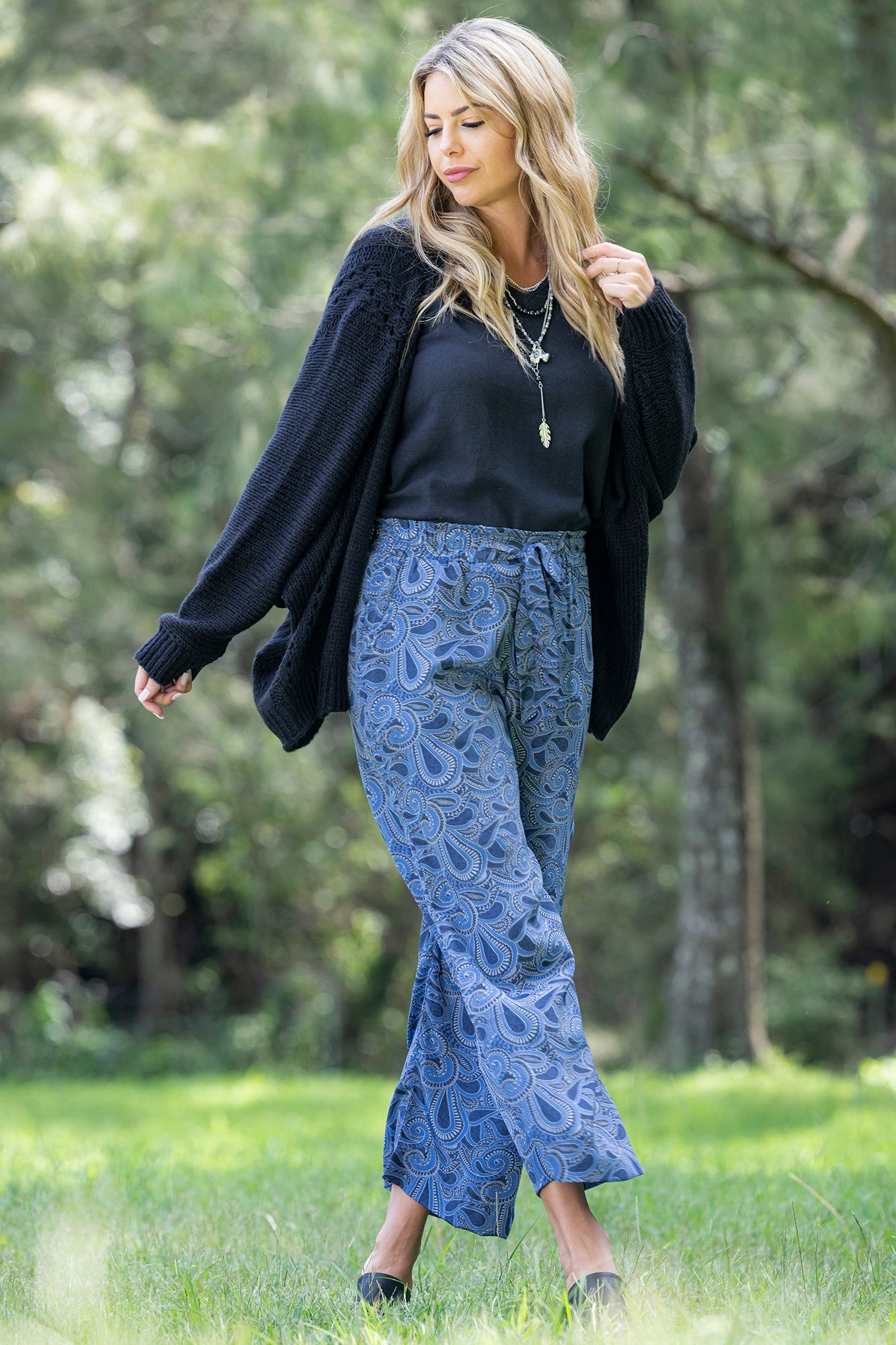 Dimi Tie Front Pants – Cienna Designs