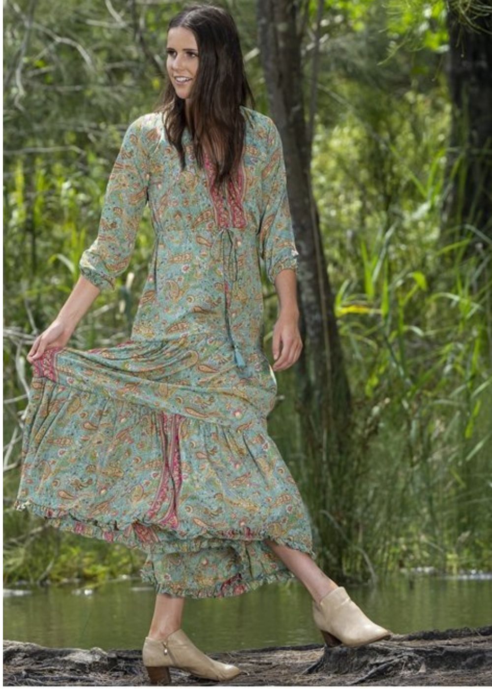 Paisley Maxi Dress – Cienna Designs