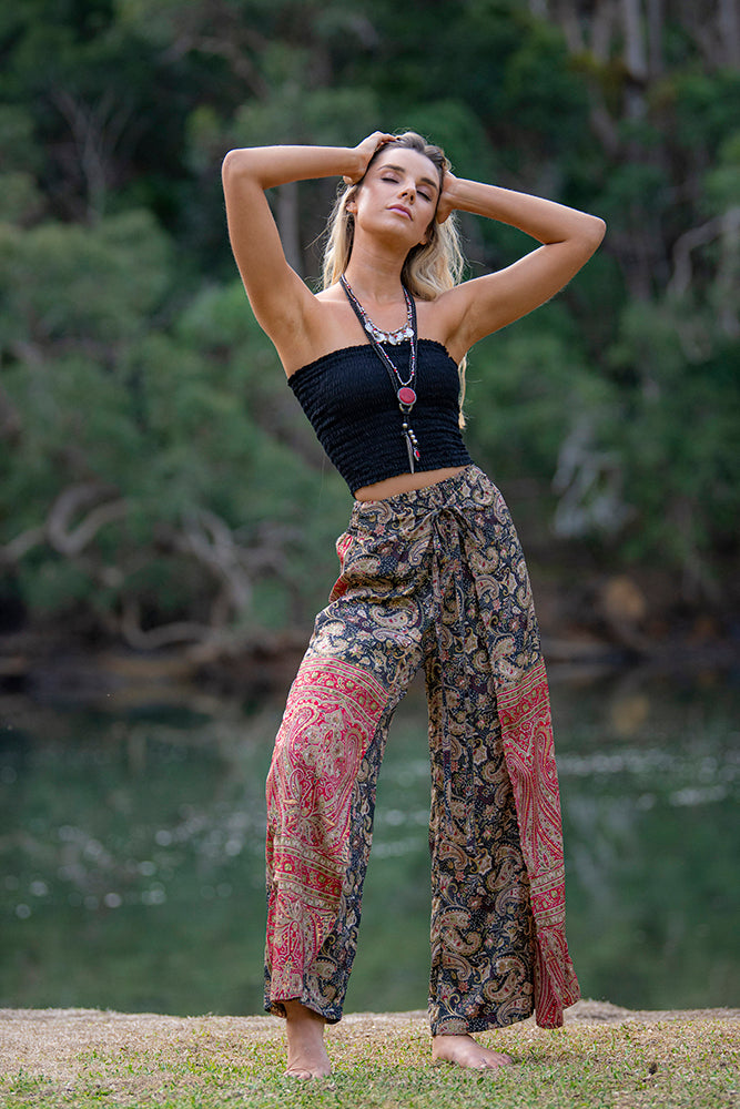 Talulah Pants - Ruby – Cienna Designs